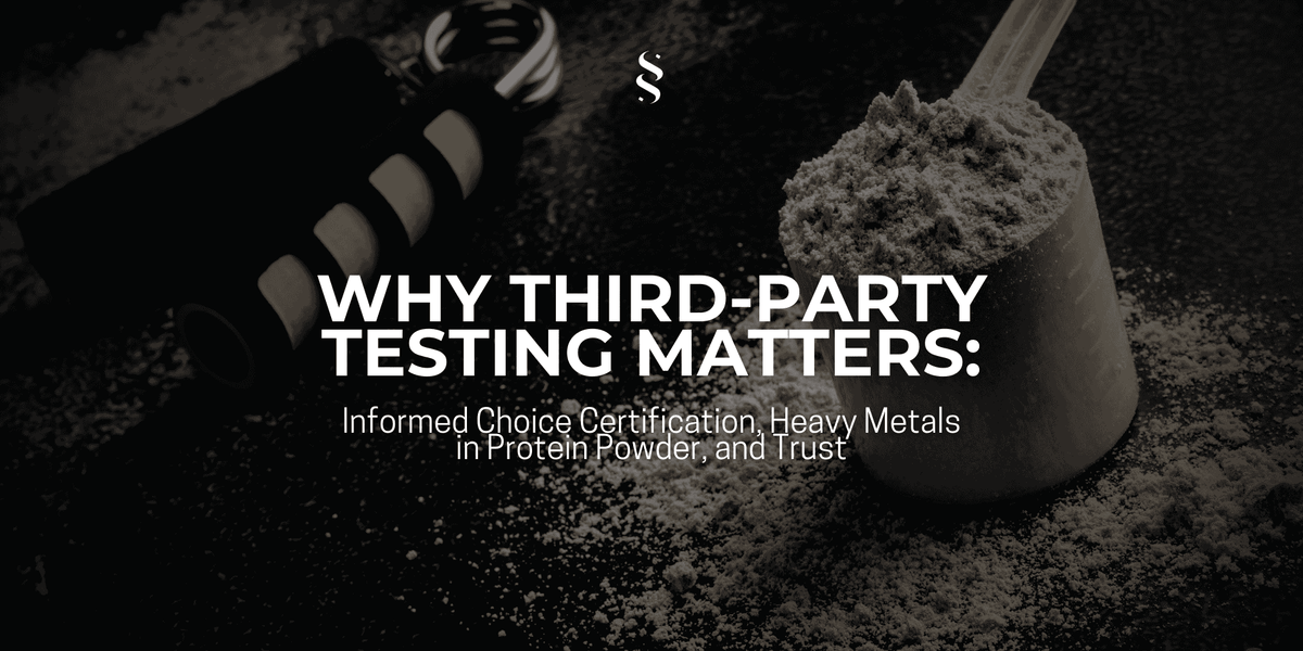 Why Third-Party Testing Matters: Informed Choice Certification, Heavy ...